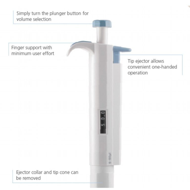 Dlab TopPette Ajustable Mechanical Pipettes - DNA Testing Experts